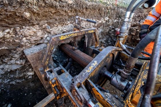 Thrust boring by cablex. | cablex.